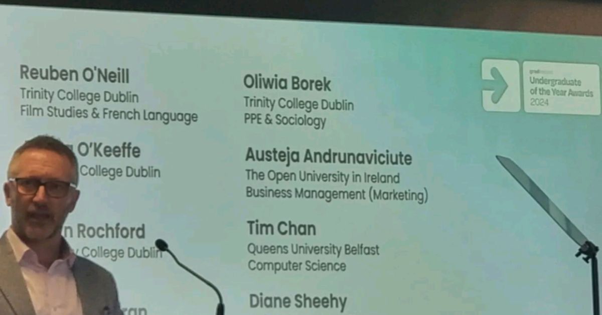 The gradireland Undergraduate of the Year Awards 2024 – Queen's Careers ...