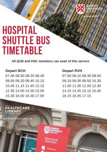 BCH to RVH Shuttle Bus – Timetable – The Healthcare Library of Northern ...