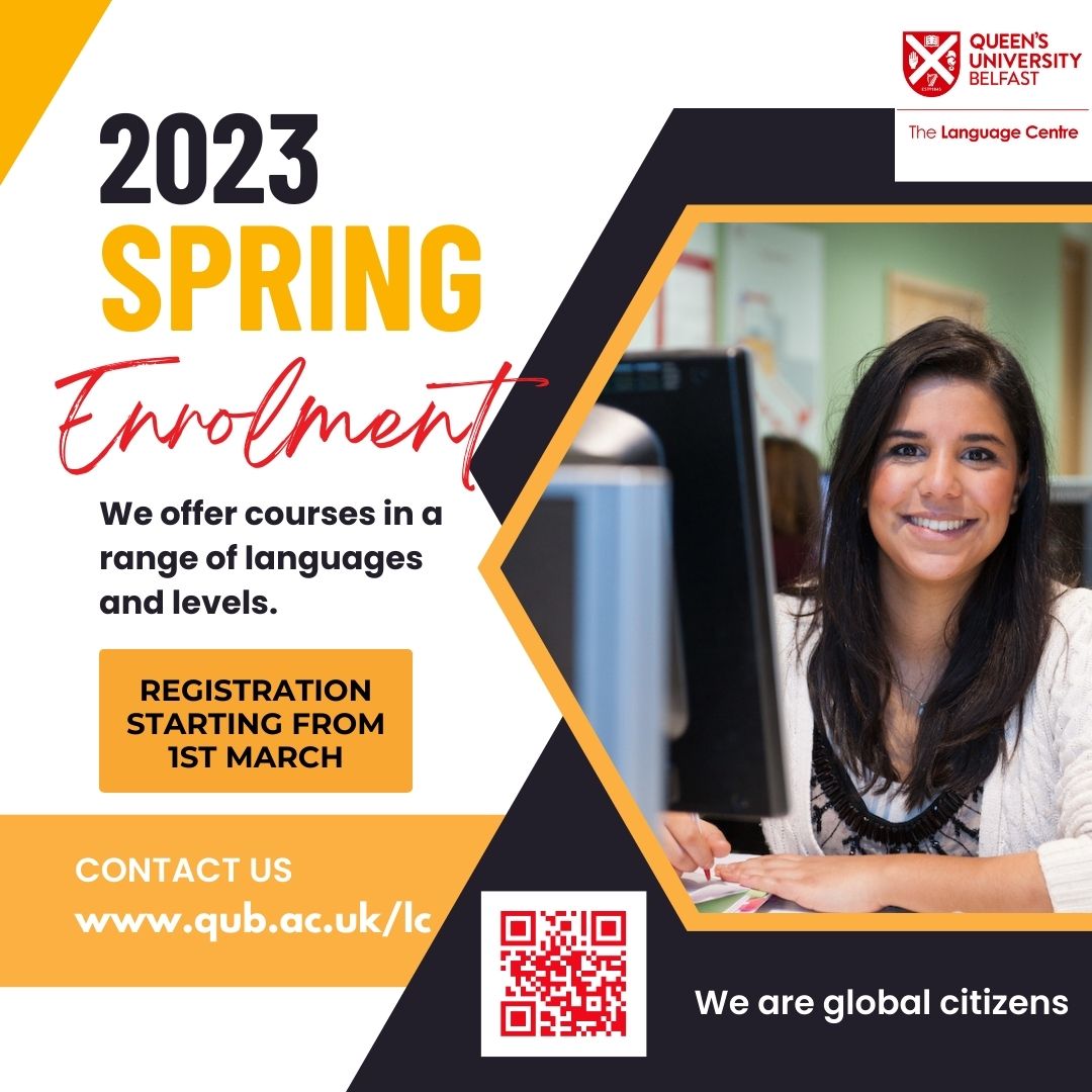 LC Course Enrolment 2023 Spring | The Language Centre at Queen’s