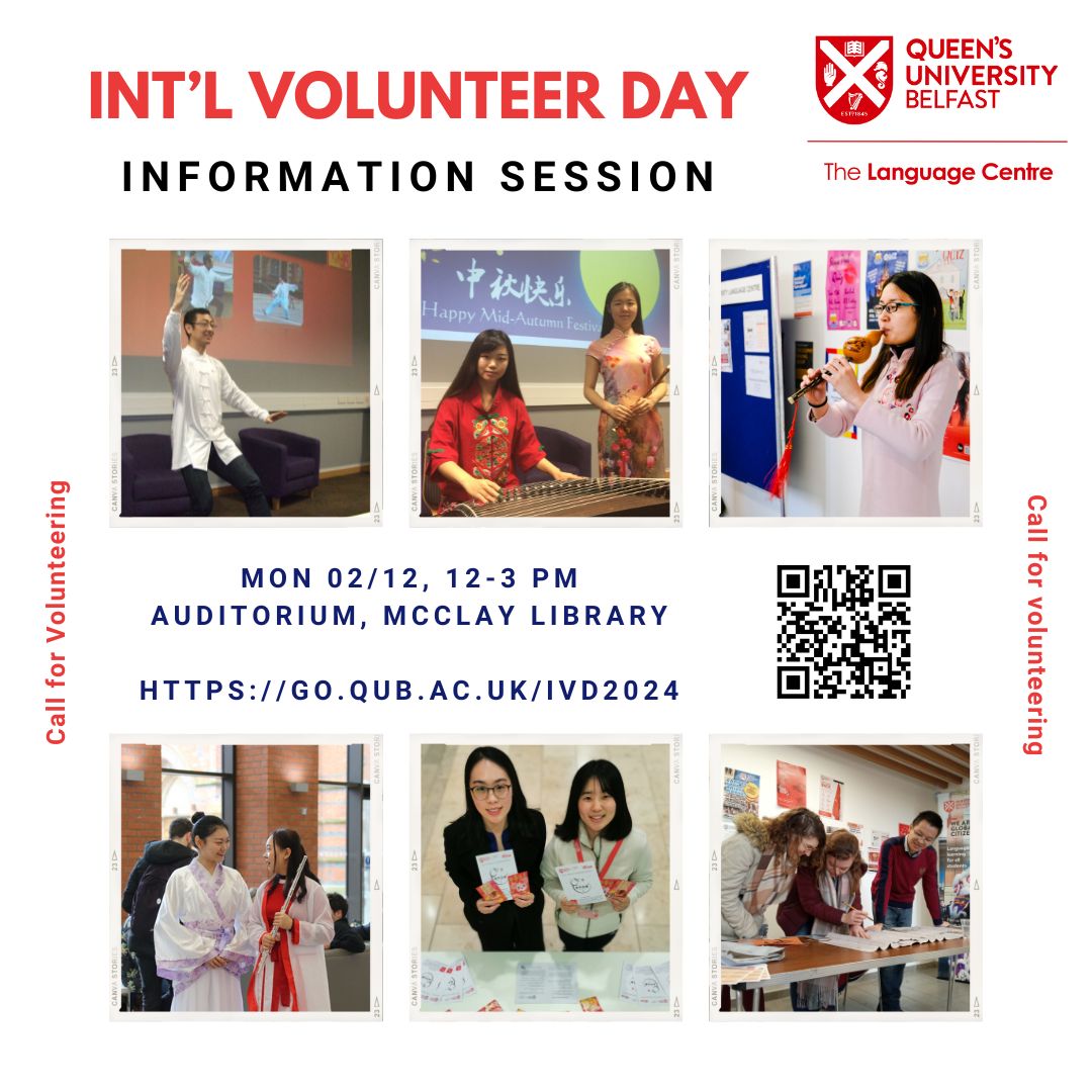 Int’l Volunteer Day Celebration and Information Session | The Language ...